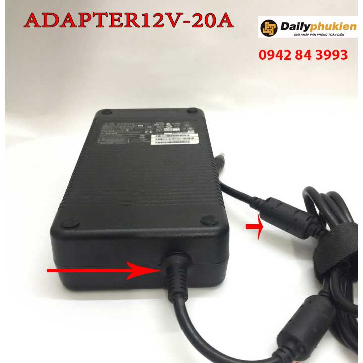 adapter-nguồn 12v 20a giá rẻ - Chuyên cung cấp sỉ adapter nguồn chính hãng
